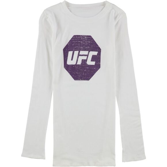 UFC | Tops | Ufc Womens Distressed Logo Graphic Tshirt White S | Poshmark
